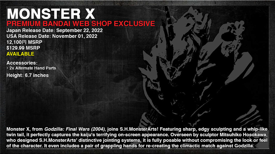 Monster X
