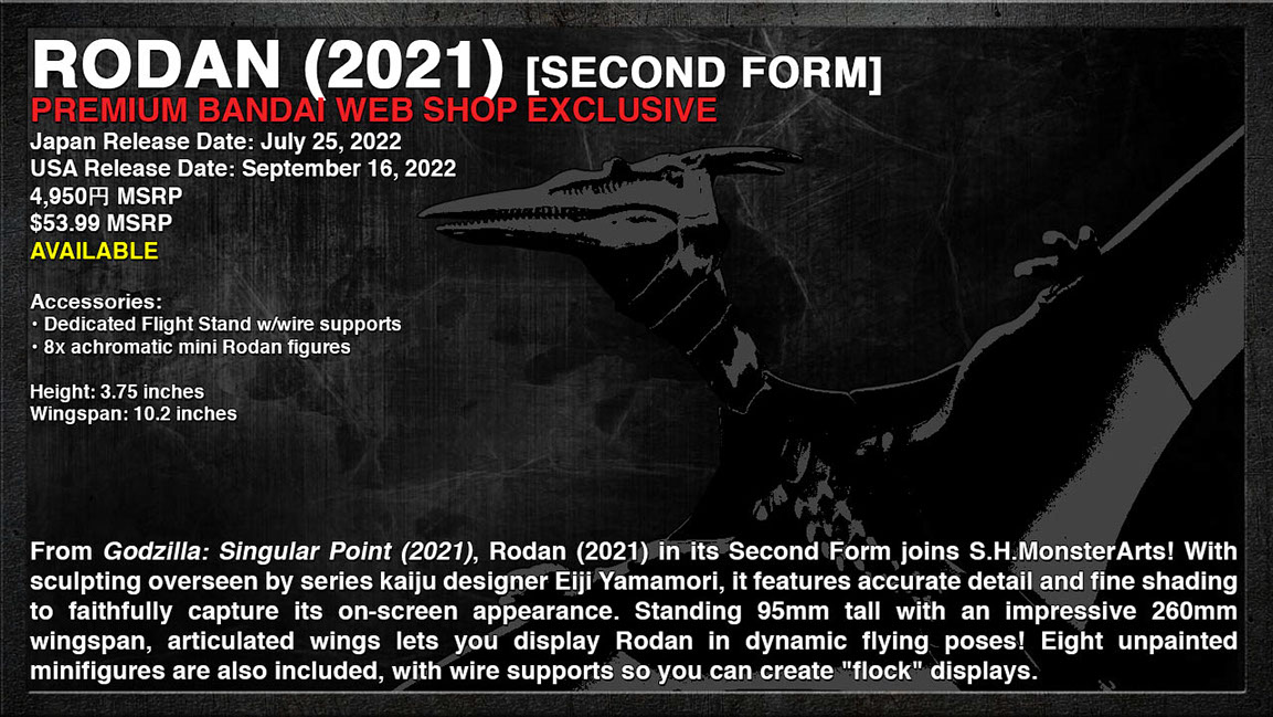 Rodan 2021 Second Form
