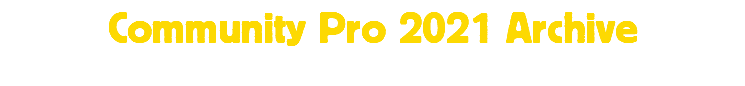 Community Pro Gallery 2020